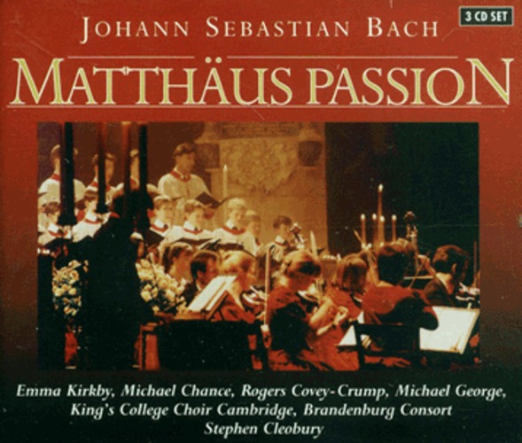 Johann Sebastian Bach - Matthaus Passion (3CD) | 갓피플몰
