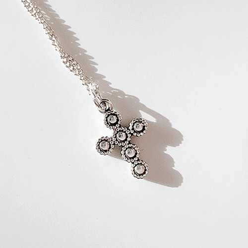 [실버92.5] 앤틱 십자가 (T-slav Antique Cross) , 목걸이 | 갓피플몰